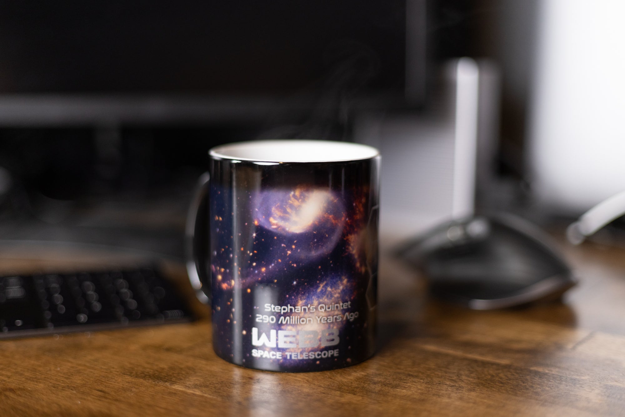 Stephan's Quintet - Webb Space Telescope - Color Changing Mug Experien ...